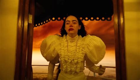 Poor Things Costumes Big Shoulders Period Details Create Modern Past