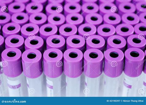 Blood Testing For Microscope Stock Image 42190261