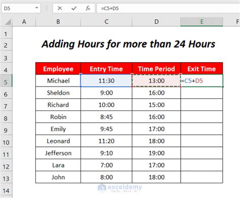 How To Add Hours To Time In Excel Quick Ways ExcelDemy