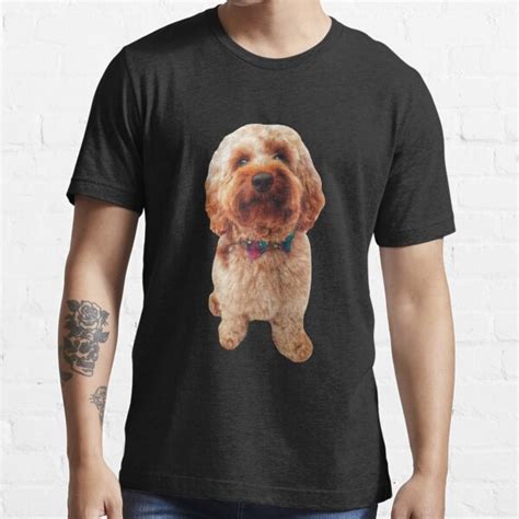Red Cockapoo In Bow Tie Essential T Shirt For Sale By Toriascarlett