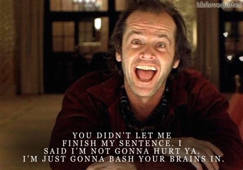 Jack Nicholson The Shining Quotes Quotesgram