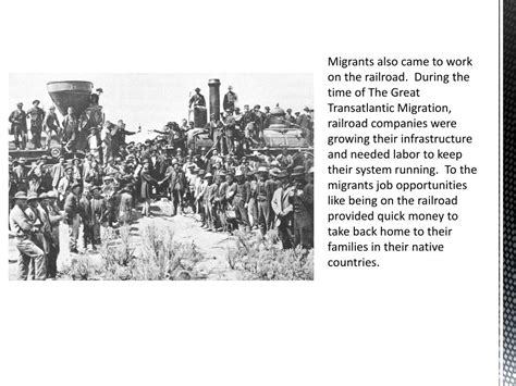 Ppt The Great Transatlantic Migration Powerpoint Presentation Free Download Id 2209412