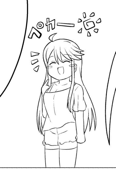 「恵美描いてた 」かつじゃの漫画