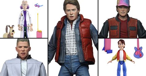 New Back To The Future Action Figures From Neca Include Animated Series