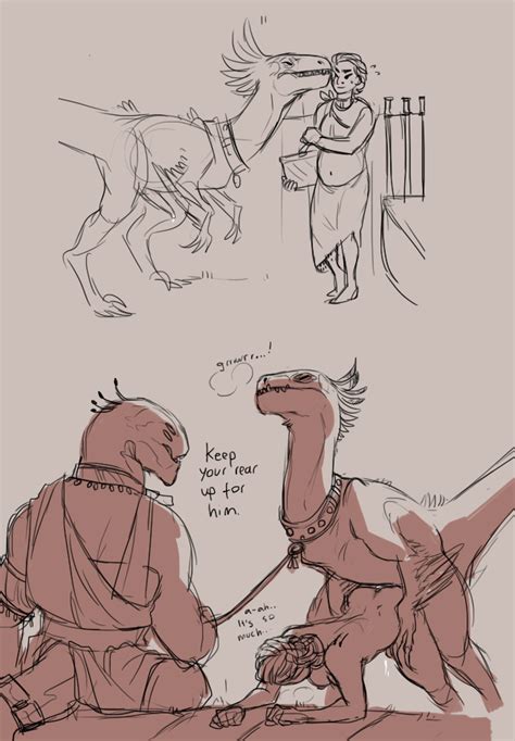 Rule 34 2019 Alien Breasts Clothing Collar Dinosaur Dirtyhorror