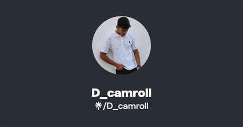 Dcamroll Linktree