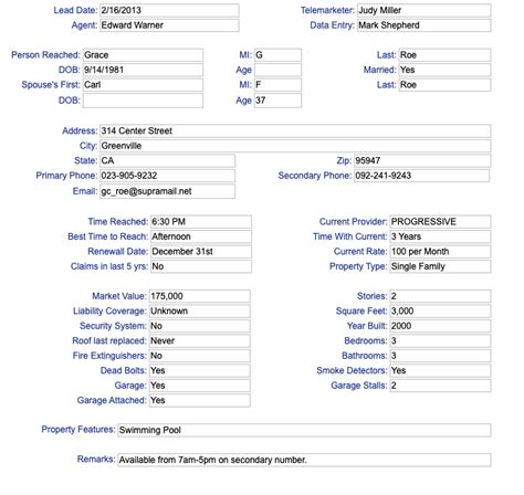 Sample Leads And Call Scripts Quality And Exclusive Leads Hbw Leads