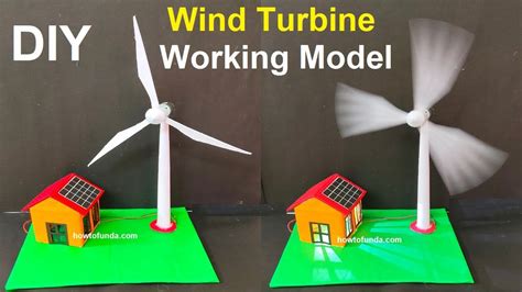Wind And Solar Energy Working Model Science Project For Exhibition Diy