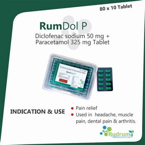 Rumdol P Tablet At Rs 30strip Of 10 Tablets Manjalpur Vadodara