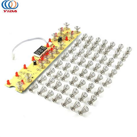 Nickel Plated Pcb Touch Switch Button Spring By Yida