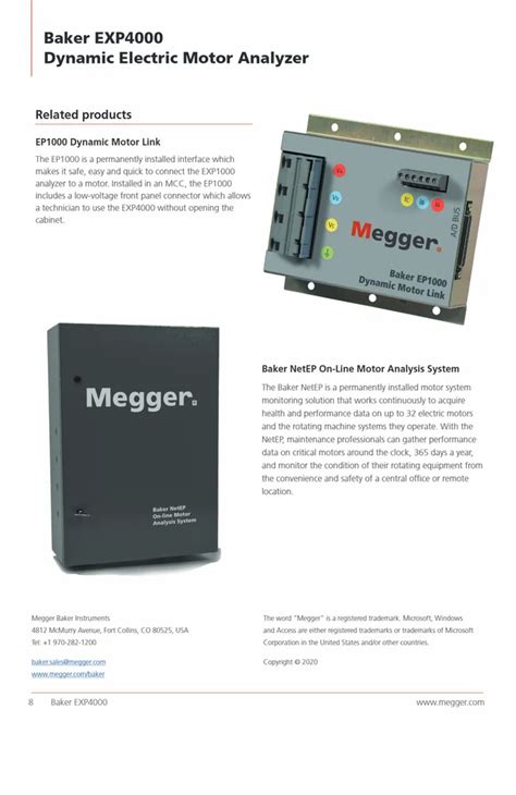 Digital Dynamic Motor Analysis System Baker Exp4000 At ₹ 4500000piece