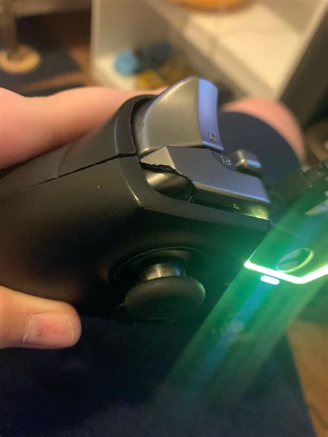 Lb Button On My Controller Partially Broke Off And Fell Into The