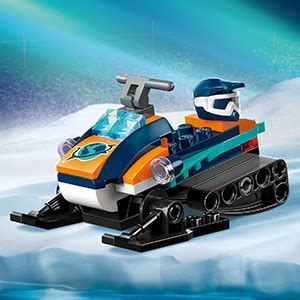 Lego City Arctic Explorer Snowmobile 60376 Building Toy Set Snowmobile
