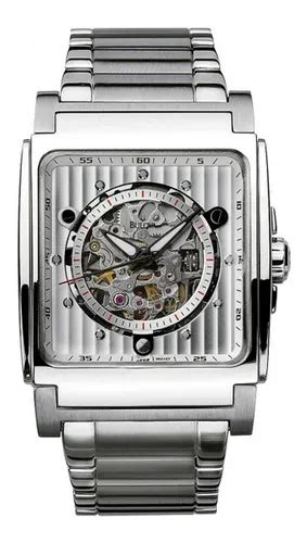 Reloj Bulova Skeleton Raro Dificil De Encontrar 96a107 Mercadolibre