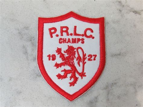 Retro 1927 Polo Ralph Lauren Rugby Crest Patch Gem