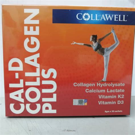 Collawell Cal D Collagen Plus 8g X30sachets Exp32024 Lazada
