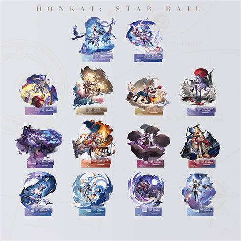 Honkai Star Rail Nilihity Path Character Acrylic Stand Honkai Shop