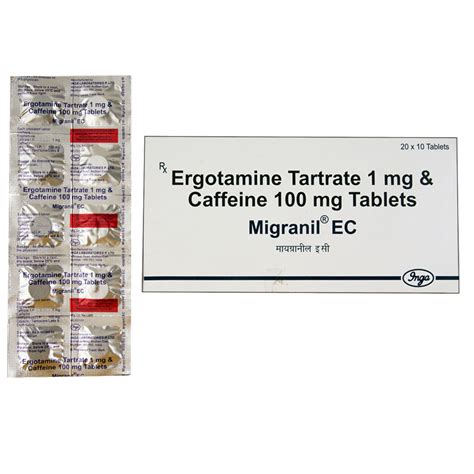 Buy Migranil Ec 10 Tablets Online At Best Prices Wellness Forever
