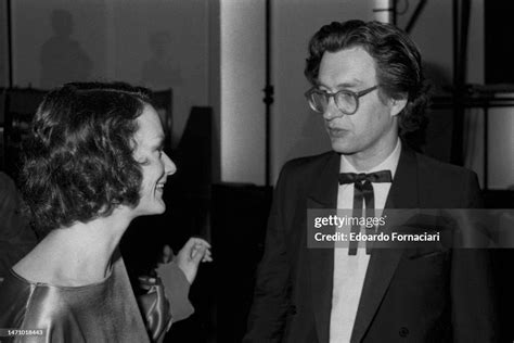 French Actress Isabelle Weingarten And German Film Director Wim News