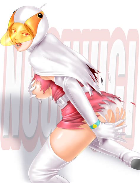 Rule 34 1girls Ass Boots Breasts Convenient Censoring Elbow Gloves Female Gatchaman Gloves