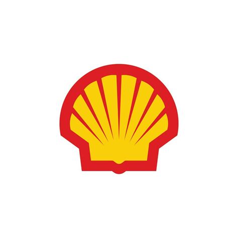Shells Pecten Logo Centre In Colour Rgb Nowoczesna Stacja Paliw