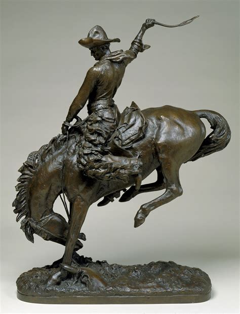 Buckaroo Alexander Phimister Proctor The Sculptor In Buckskin