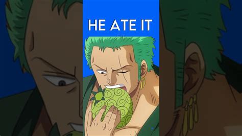 Will Zoro Eat A Devil Fruit Youtube