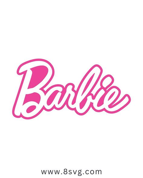 Barbie Logo Svg Free Cut File For Cricut Download And Png Free Barbie Barbie Free Svg