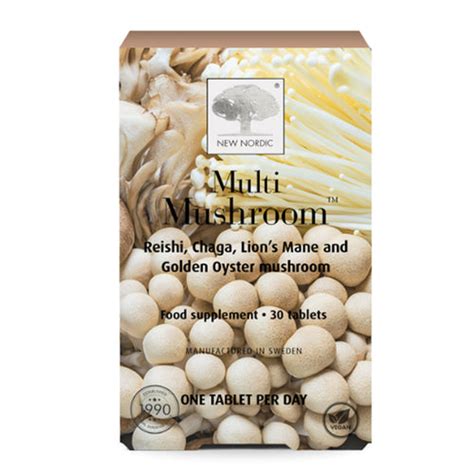 New Nordic Multi Mushroom Evergreen Healthfoods