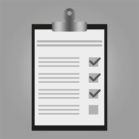 Ícone Com Papel De Escrita De Folha De Tablet Modelo De Bloco De Notas Ilustração Em Vetor