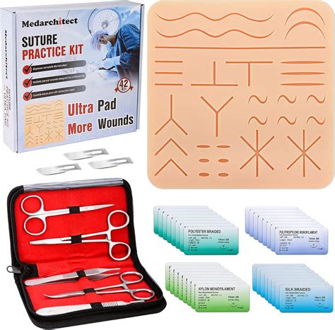 Complete Suture Practice Kit With 42 Pieces Suture Philippines Ubuy