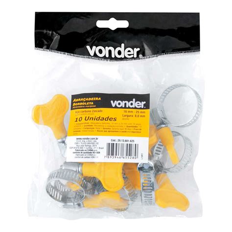 Abracadeira Borboleta 16 25mm Vonder 2913801625