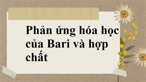 Ba Oh 2 I2 → H2o Ba Io3 2 Bai2 Ba Oh 2 Ra Ba Io3 2