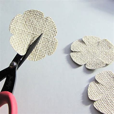 The Kreative Korner By Kay Burlap Flower Tutorial