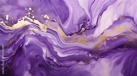 Very Beautiful Purple Marble Pattern Abstract Art Wallpaper Art And