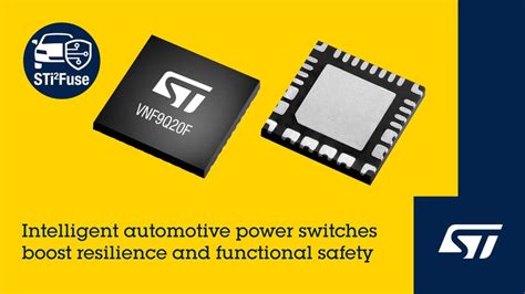 stmicroelectronics reveals intelligent automotive circuit breaker auto innovations