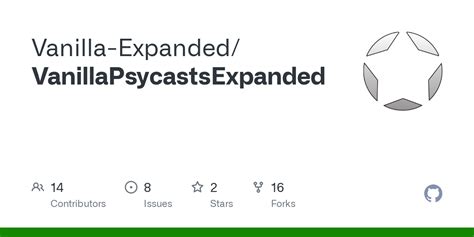 Github Vanilla Expandedvanillapsycastsexpanded