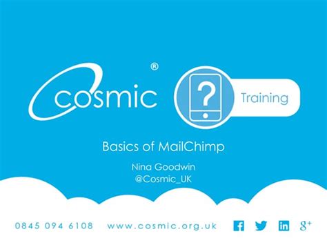 mailchimp basics ppt