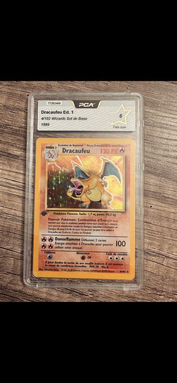 Carte Pokémon Dracaufeu édition 1 Pca Kaufen Auf Ricardo