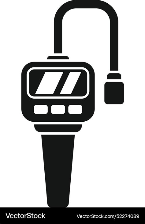 Digital Soil Testing Device For Measuring Vector Image