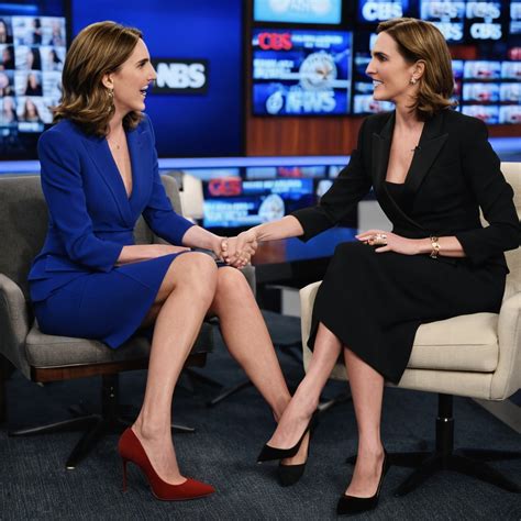 Margaret Brennan Pantyhose Legs