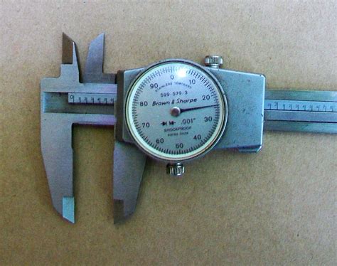 Vintage Brown And Sharpe 6 Dial Caliper Model No