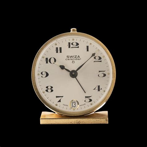 Swiza Calendar 8 Desk Clock Fivefortyfive