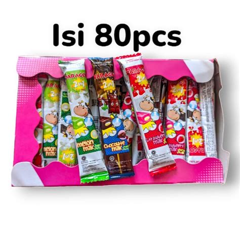 Jual Parago Box Isi 80pcs Parago Chewy Candy Shopee Indonesia