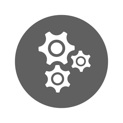 Premium Vector System Work Icon
