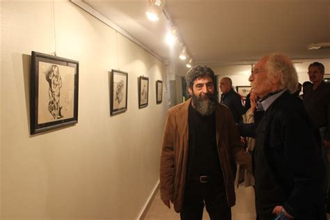 افتتاحیه ی نمایشگاه نقاشی بهرام دبیری دشنه در دیس