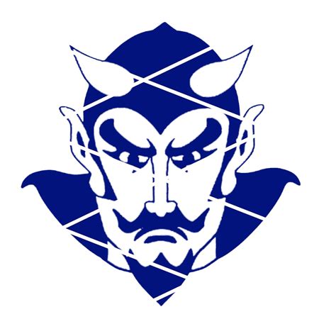 Blue Devils Mascot Free Clipart Vector