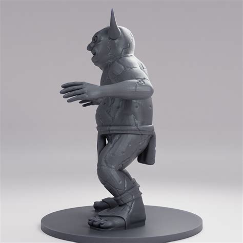 Hot Goblin Sacred Statue Ttrpg Miniature Hot Goblin