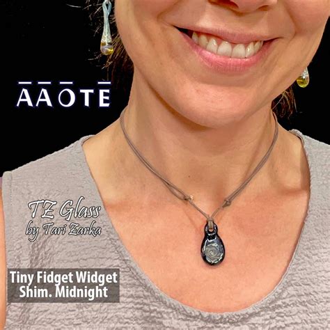 Tiny Fidget Widget Mindfulness Tool Necklace