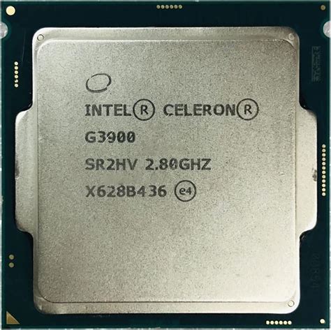 Intel Celeron G3900 2 8 Ghz Dual Core Dual Thread 51w Cpu Processor Lga